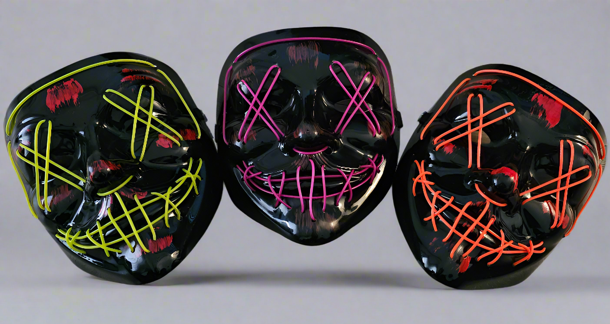 Neon Stitches Purge Mask – SuperFried